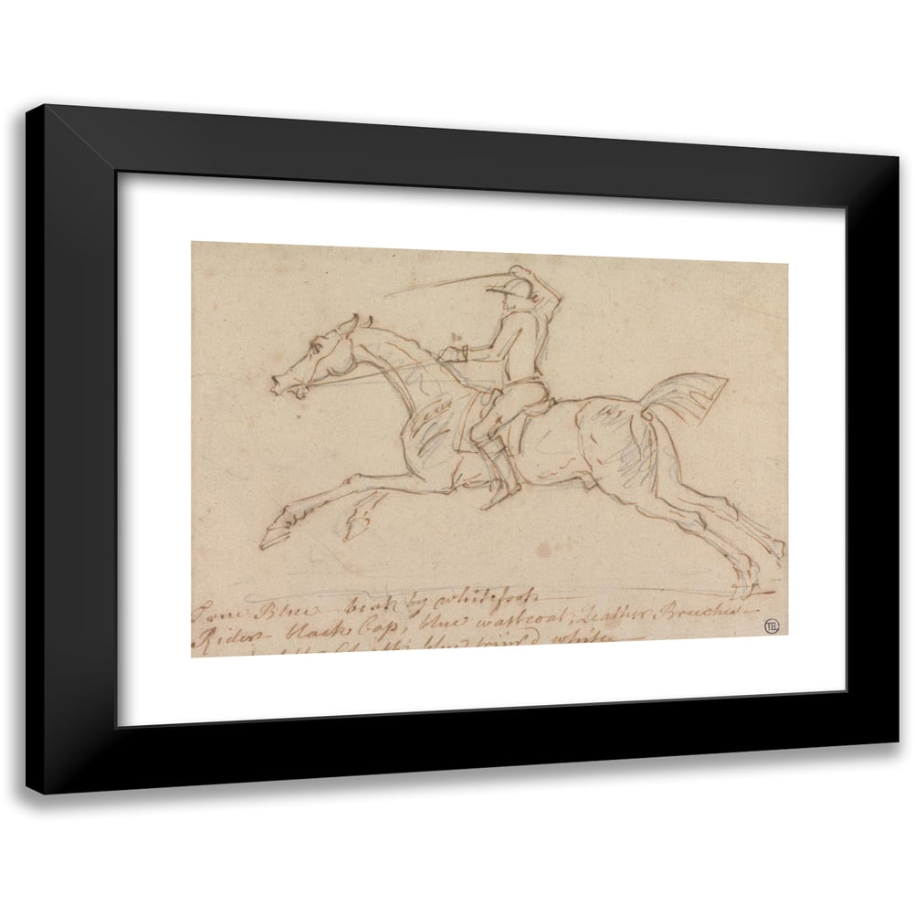 James Seymour 24x18 Black Modern Framed Museum Art Print Titled - ‘True ...