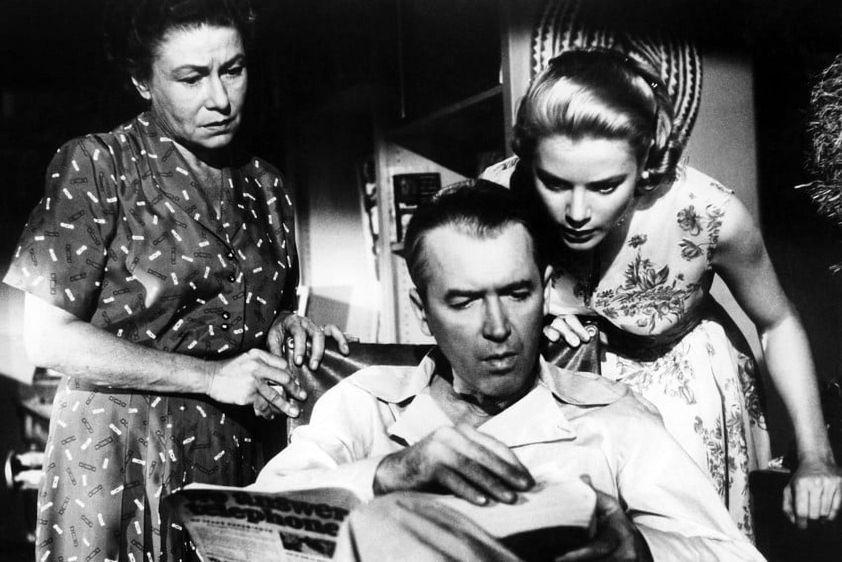 James Stewart and Grace Kelly and Thelma Ritter in Rear Window ...