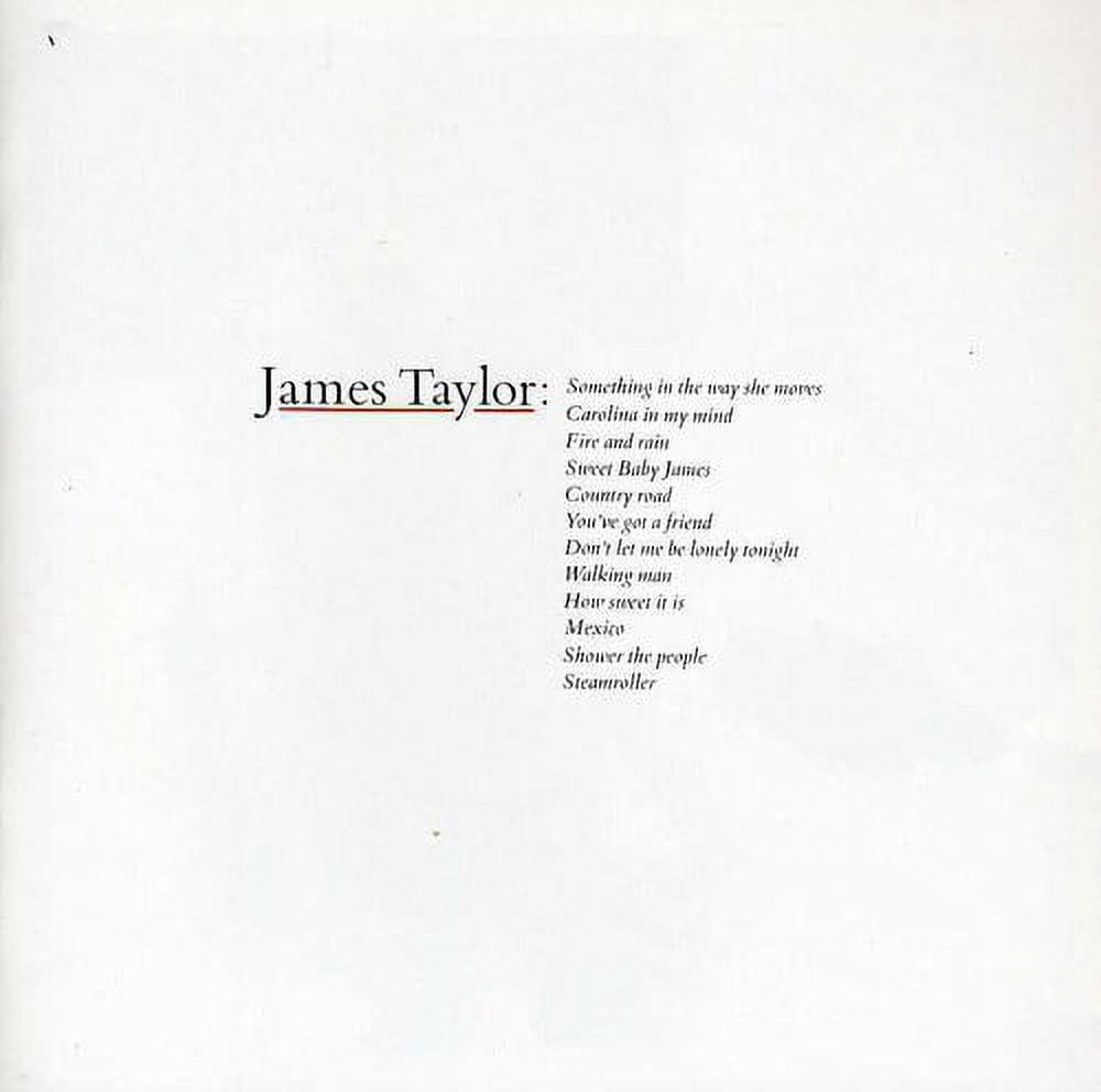 James Taylor - Greatest Hits - CD - Walmart.com