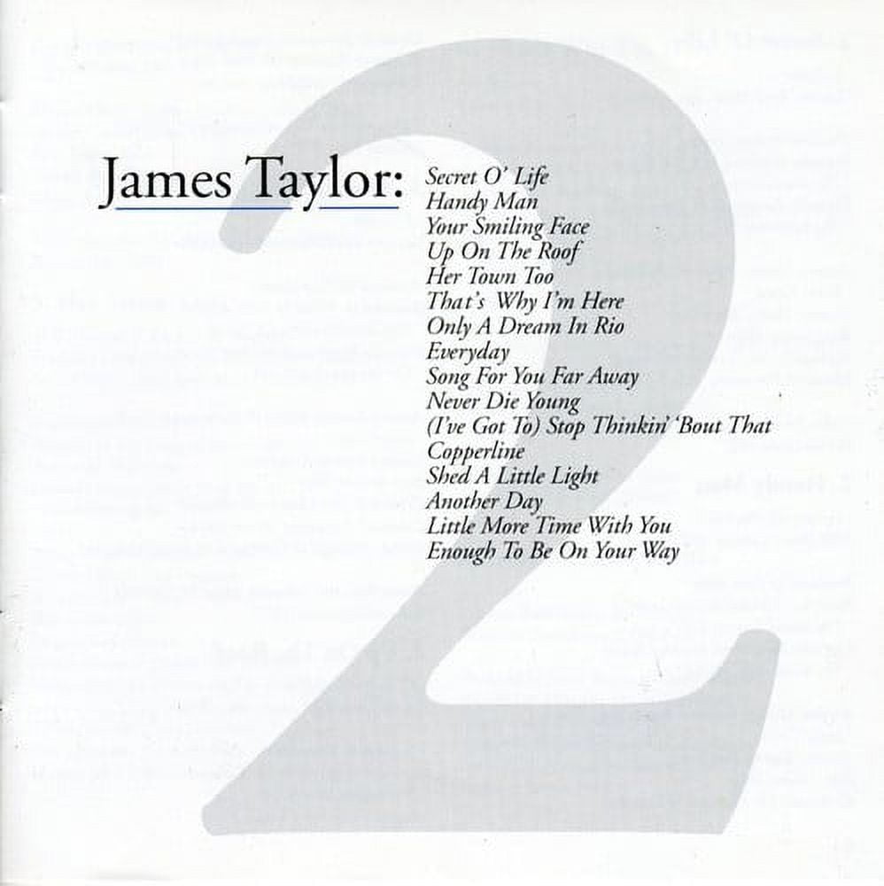 James Taylor - Greatest Hits, Vol. 2 - Music & Performance - CD ...