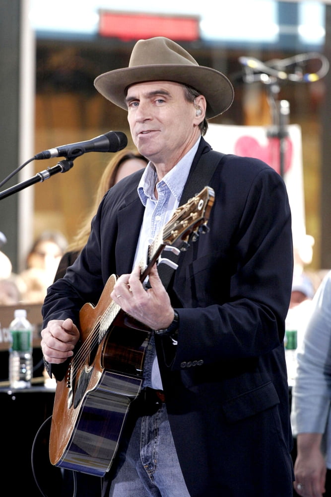 James Taylor On Stage For Nbc Today Show Concert Series With James ...