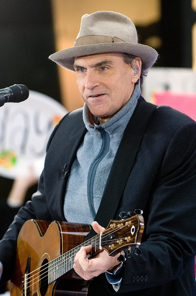 James Taylor On Stage For Nbc Today Show Concert With James Taylor ...
