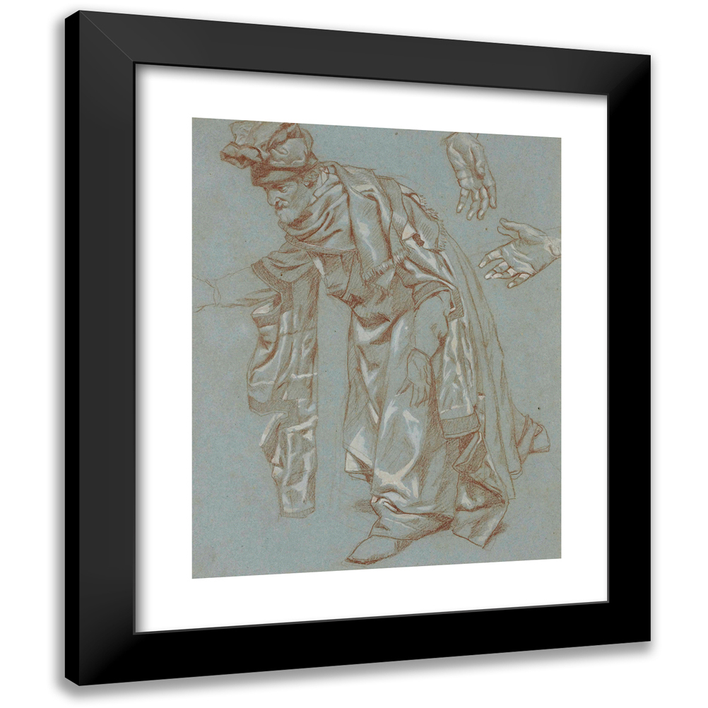 James Tissot 15x18 Black Modern Framed Museum Art Print Titled - An Old ...