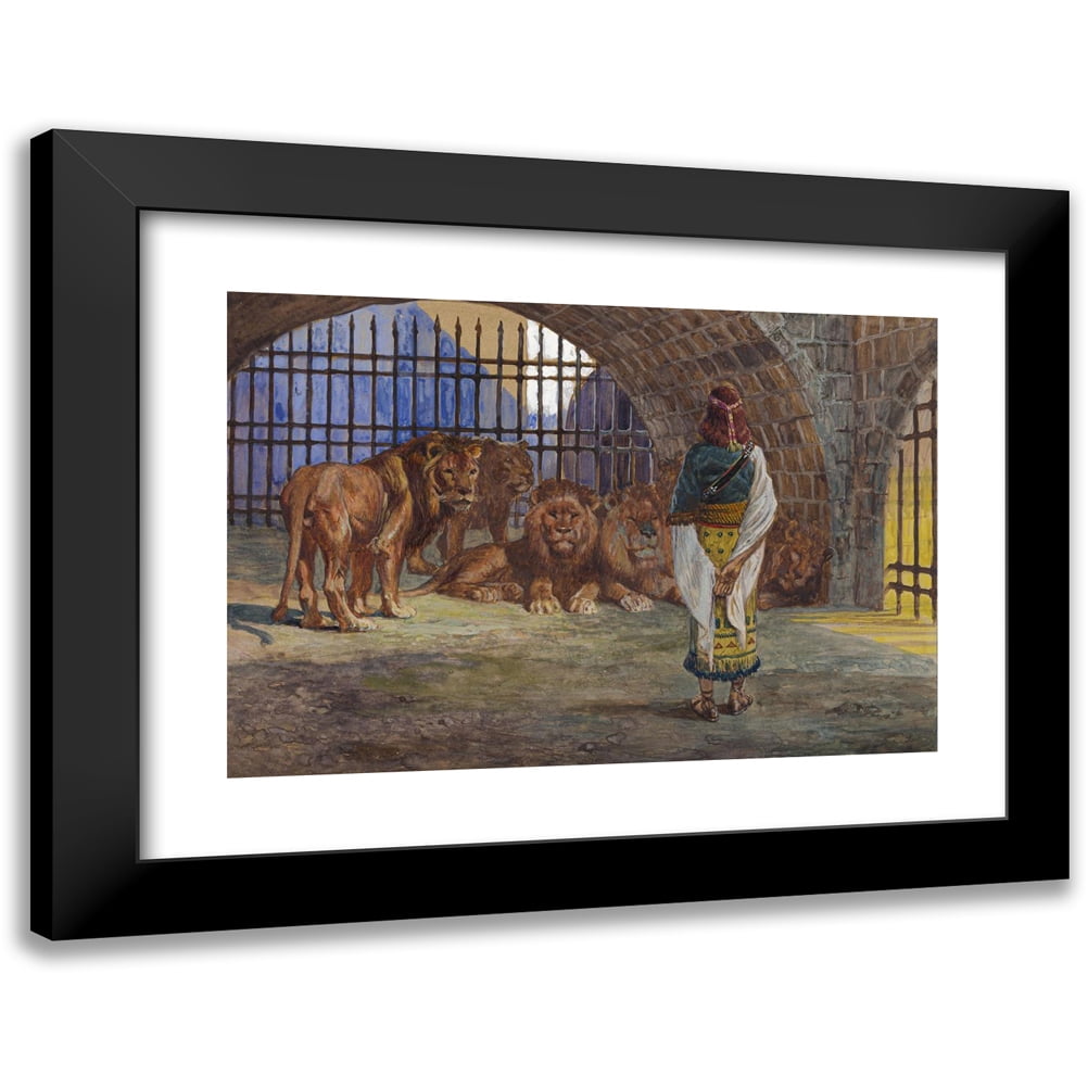 James Tissot 18x14 Black Modern Framed Museum Art Print Titled - Daniel ...