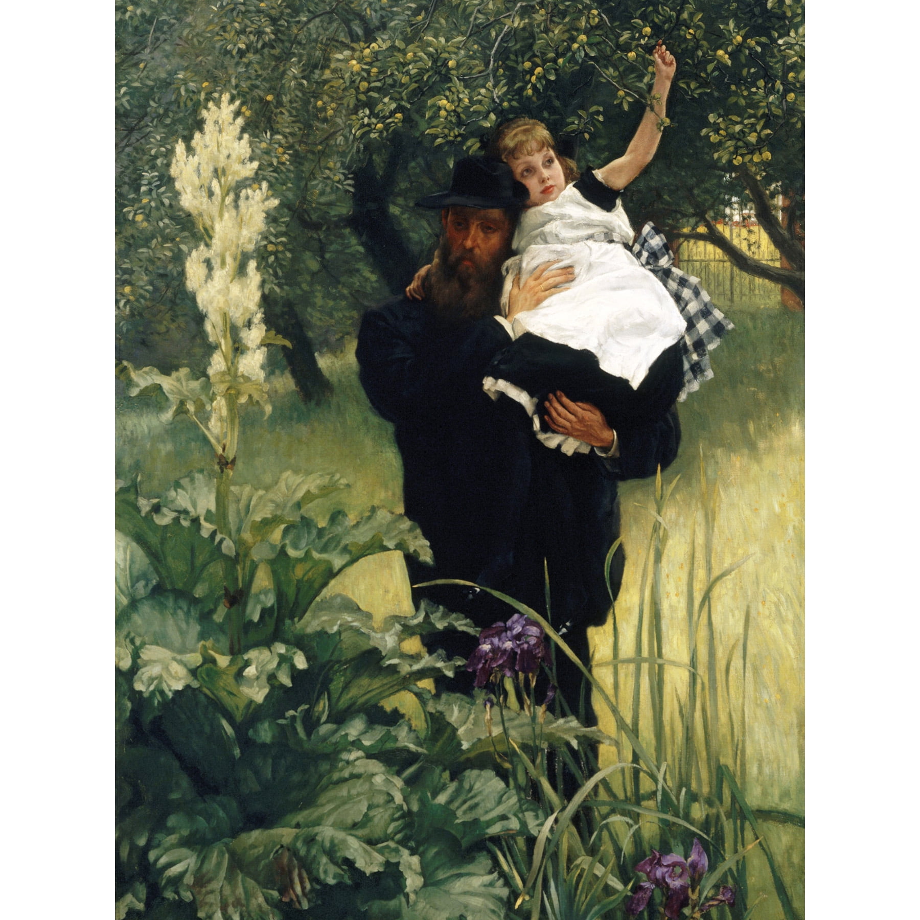 James Tissot The Widower Extra Large Art Print Wall Mural Poster ...