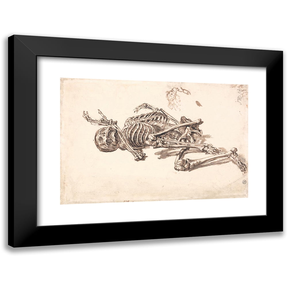 James Ward 18x13 Black Modern Framed Museum Art Print Titled - A Human ...