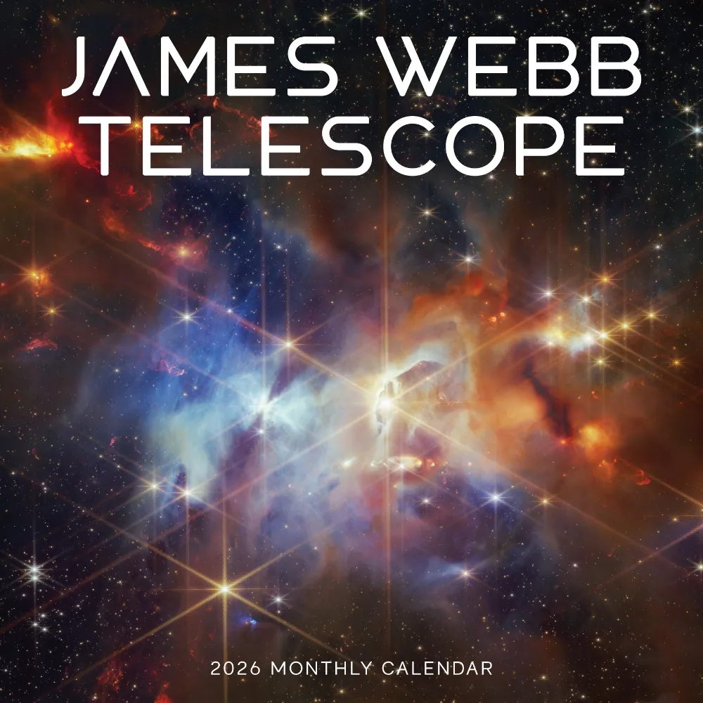 James Webb Calendar 2026 | 12" x 24" Space Telescope Astronomy Wall ...