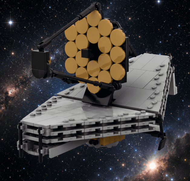 James Webb Space Telescope MOC Building Blocks Model - Walmart.com