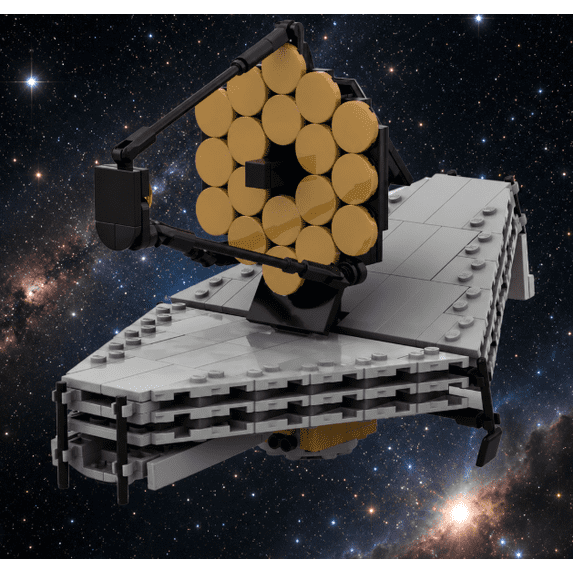James Webb Space Telescope MOC Building Blocks Model - Walmart.com