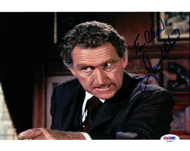 James Whitmore Autographed 8x10 Photo Big Valley PSA/DNA #U94837 ...