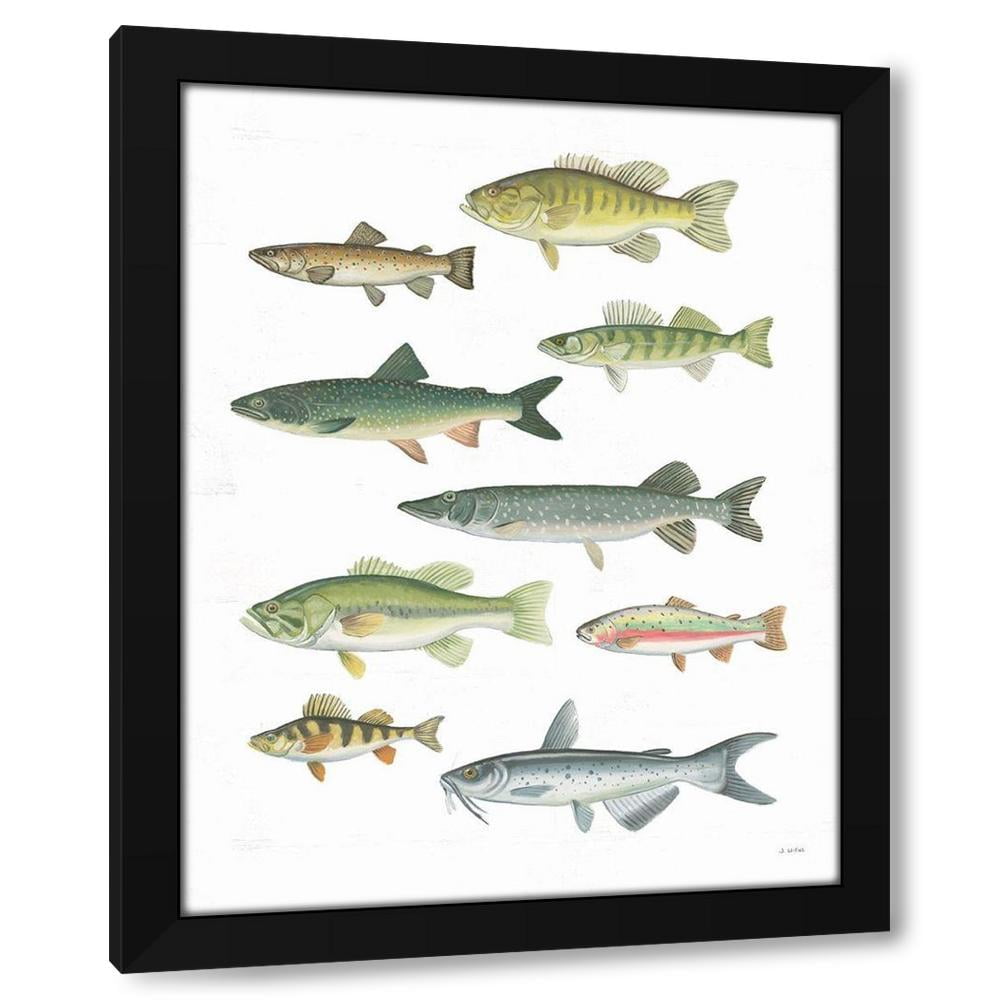 James Wiens 12x14 Black Modern Wood Framed Wall Art Titled - Fresh ...