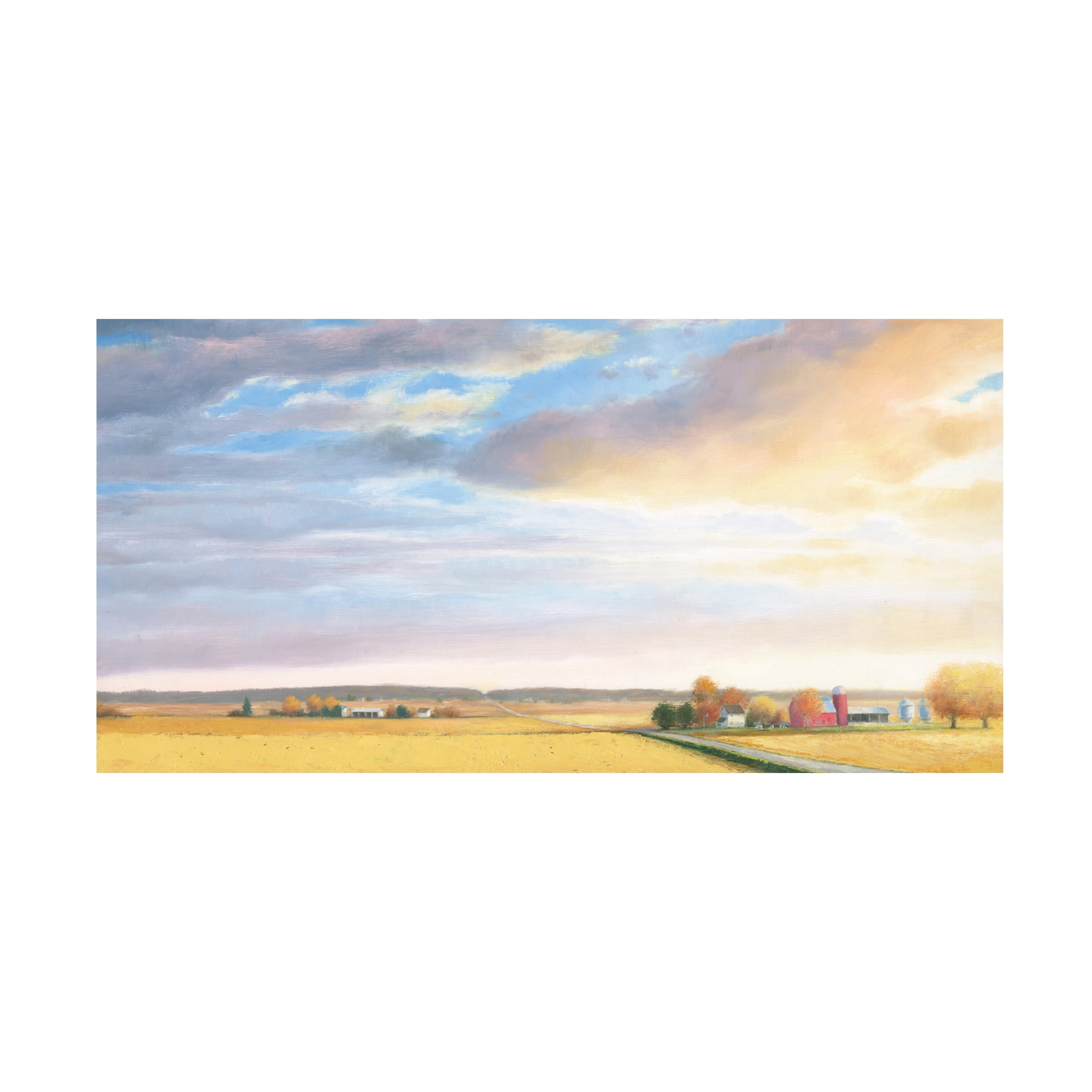 James Wiens Heartland Landscape Sky Canvas Art 24x32 - Walmart.com