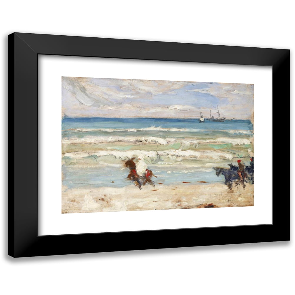 James Wilson Morrice 18x14 Black Modern Framed Museum Art Print Titled ...
