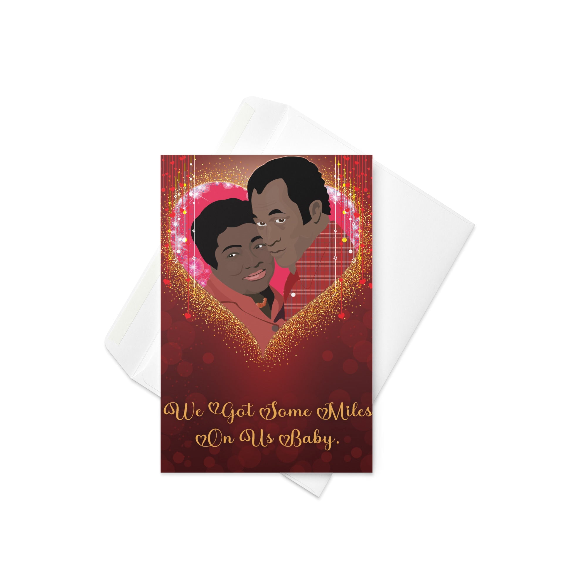 James and Florida Evans "Good Times" I Love You Card - Walmart.com