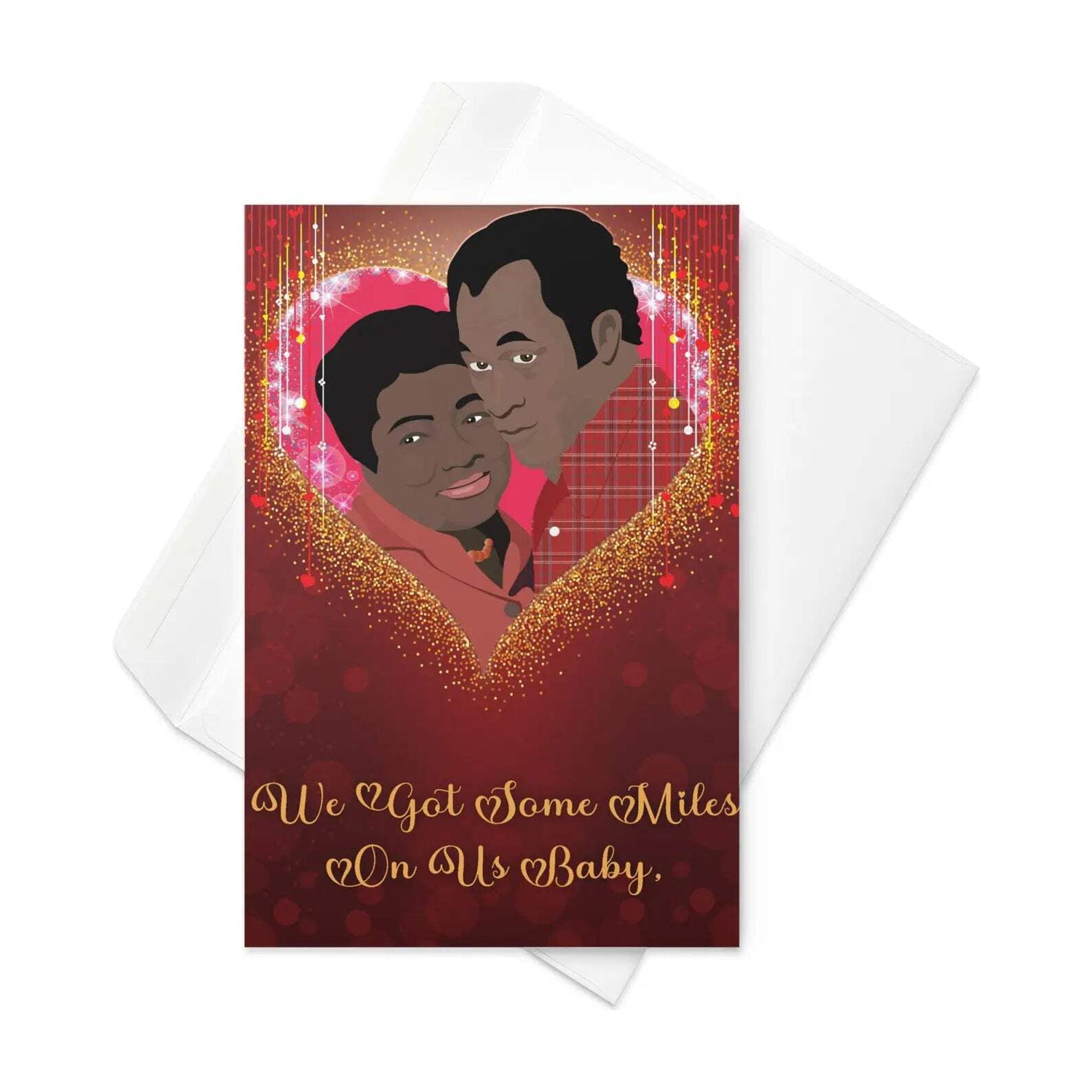 James and Florida Evans "Good Times" I Love You Card - Walmart.com