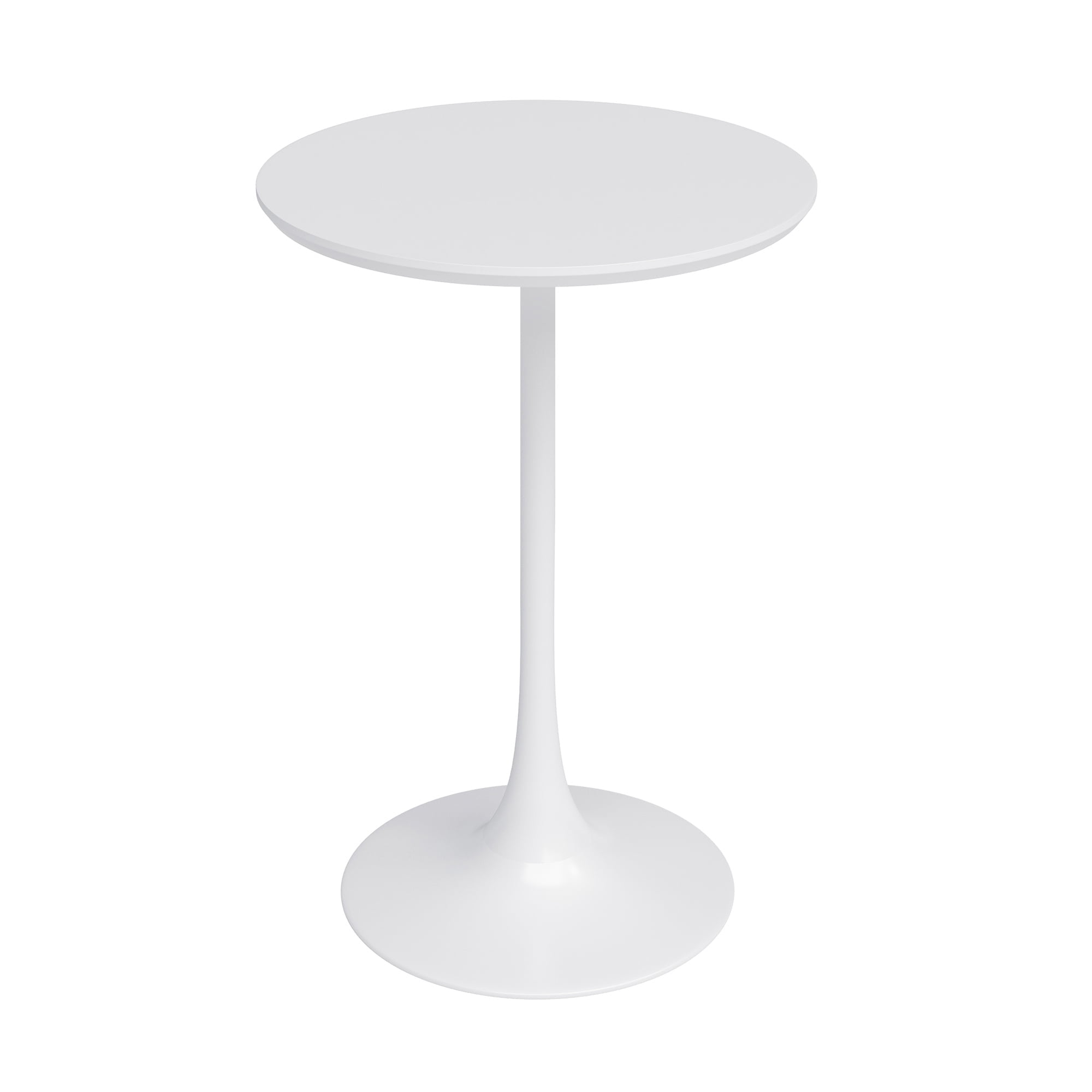 Jamesdar, Kurv Cafe Counter Table 24", UV painted MDF, Steel frame, 150 ...