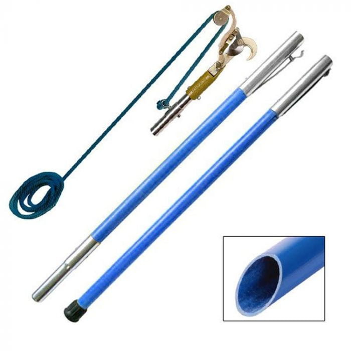 Jameson 18' Fiberglass Pole Pruner Package (B-Lite Series) with Quick ...