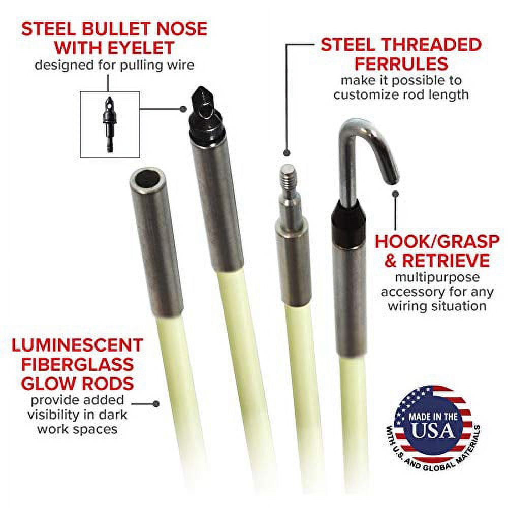 Jameson 7-36-23T Fiberglass Glow Rod Kit, 24' - Walmart.com