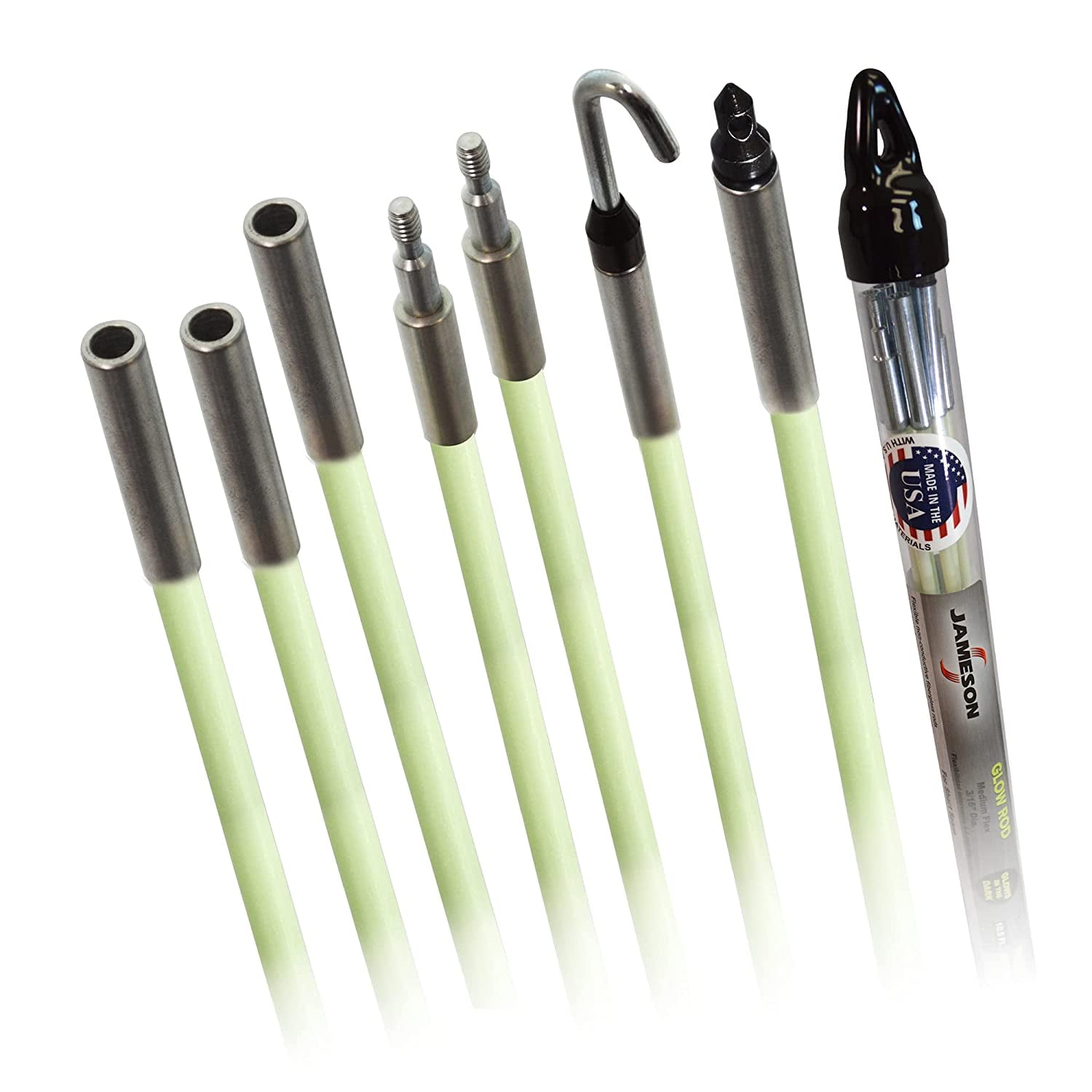 Jameson 7S-718T Fiberglass Glow Rod Kit, 10.5' - Walmart.com