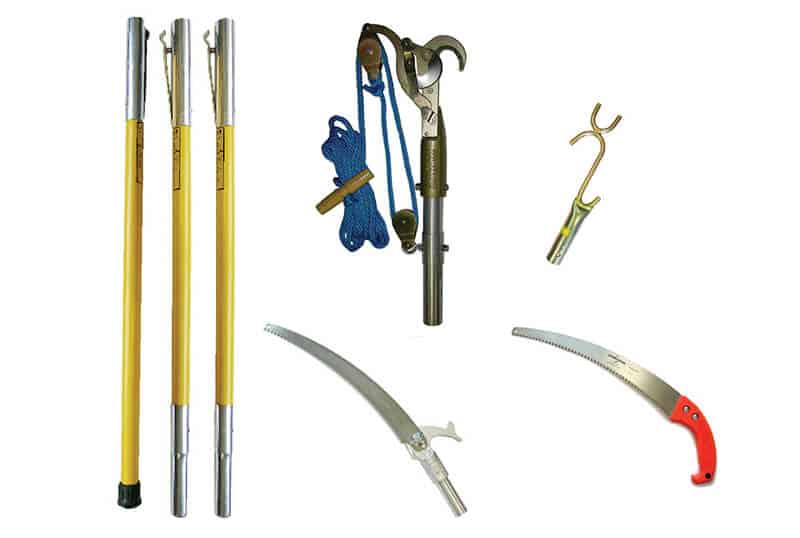 Jameson JE-6PKG-8 JE Kit: Big Mouth Pruner, Pole Saw, Poles, Hand Saw ...