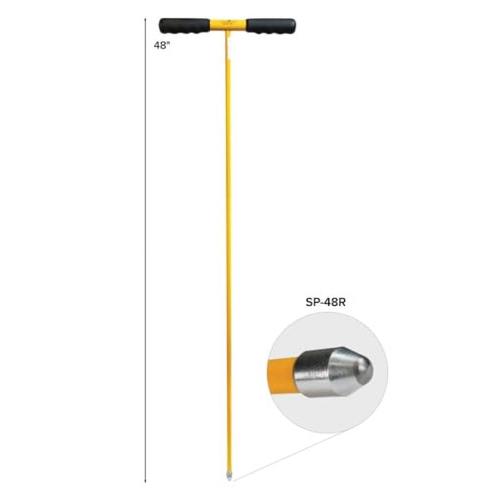 Jameson Non-Conductive Fiberglass Soil Probe - 60 Inch Length for Cable ...