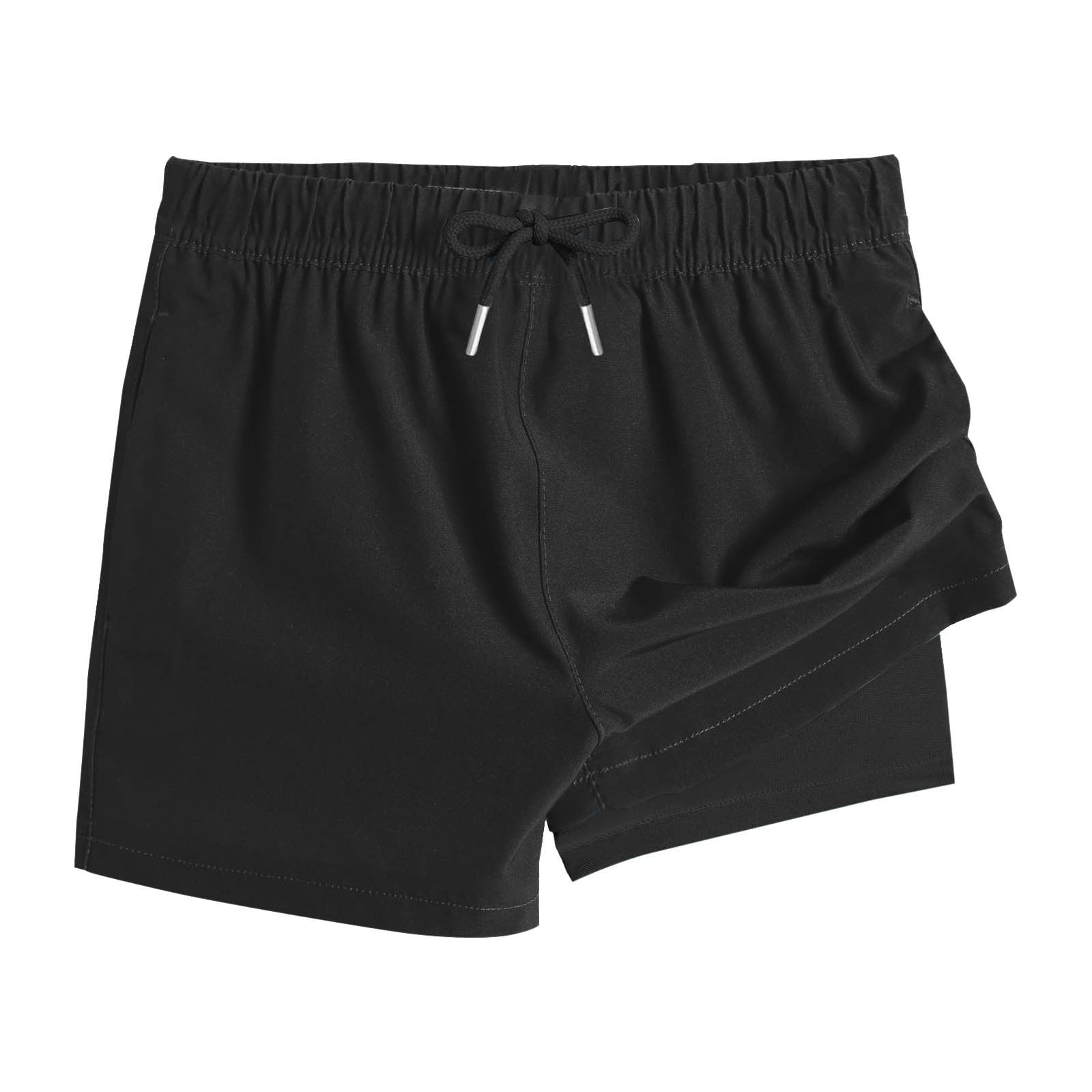 Jamicy Athletic Shorts for Girls for 4-15 Years Kids Running Shorts ...