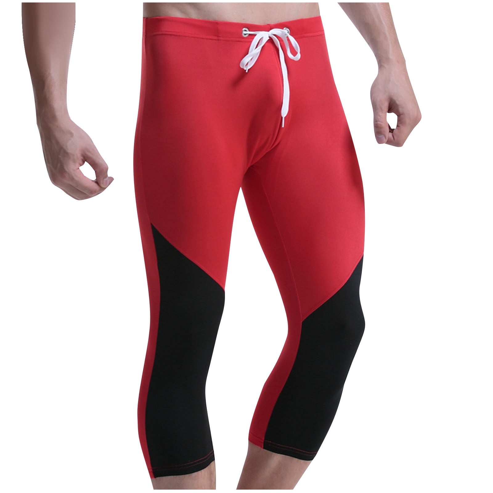 Jamicy Men Swim Pants Gift for Husband Men's Athletic Swimsuit Quick ...