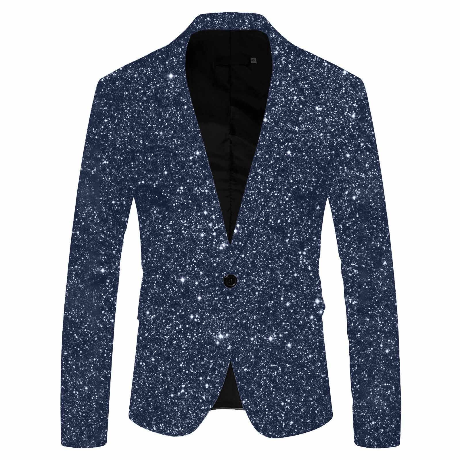 Jamicy Mens Suit Jacket Valentine's Day Presents Mens Stylish Dinner ...