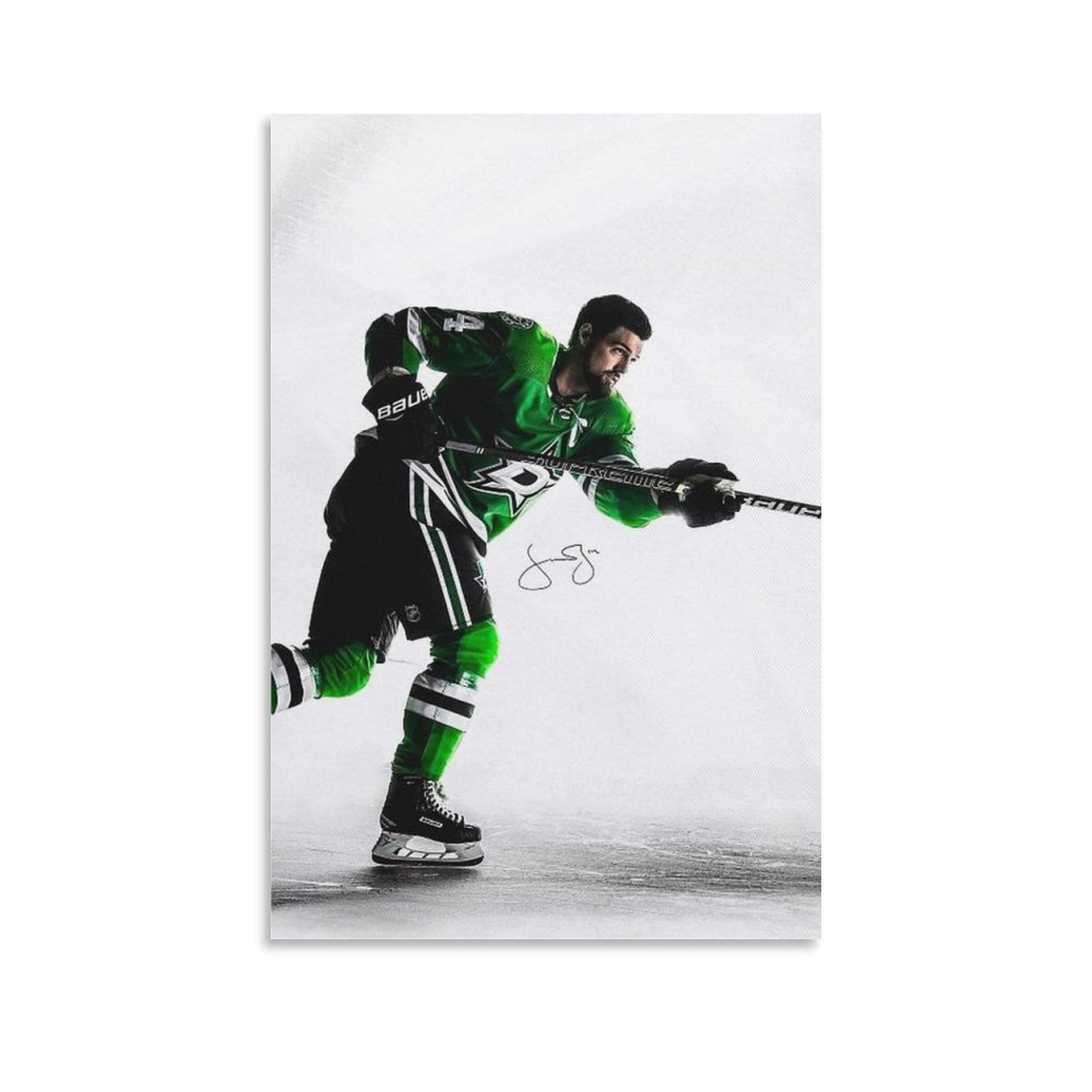 Jamie Benn Poster Canvas Poster Room Aesthetic Poster Print Art Wall ...