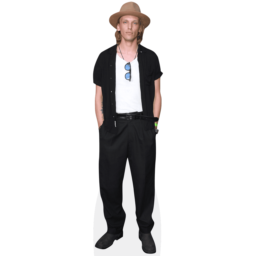 Jamie Campbell Bower (Casual) Lifesize Cardboard Cutout Standee ...