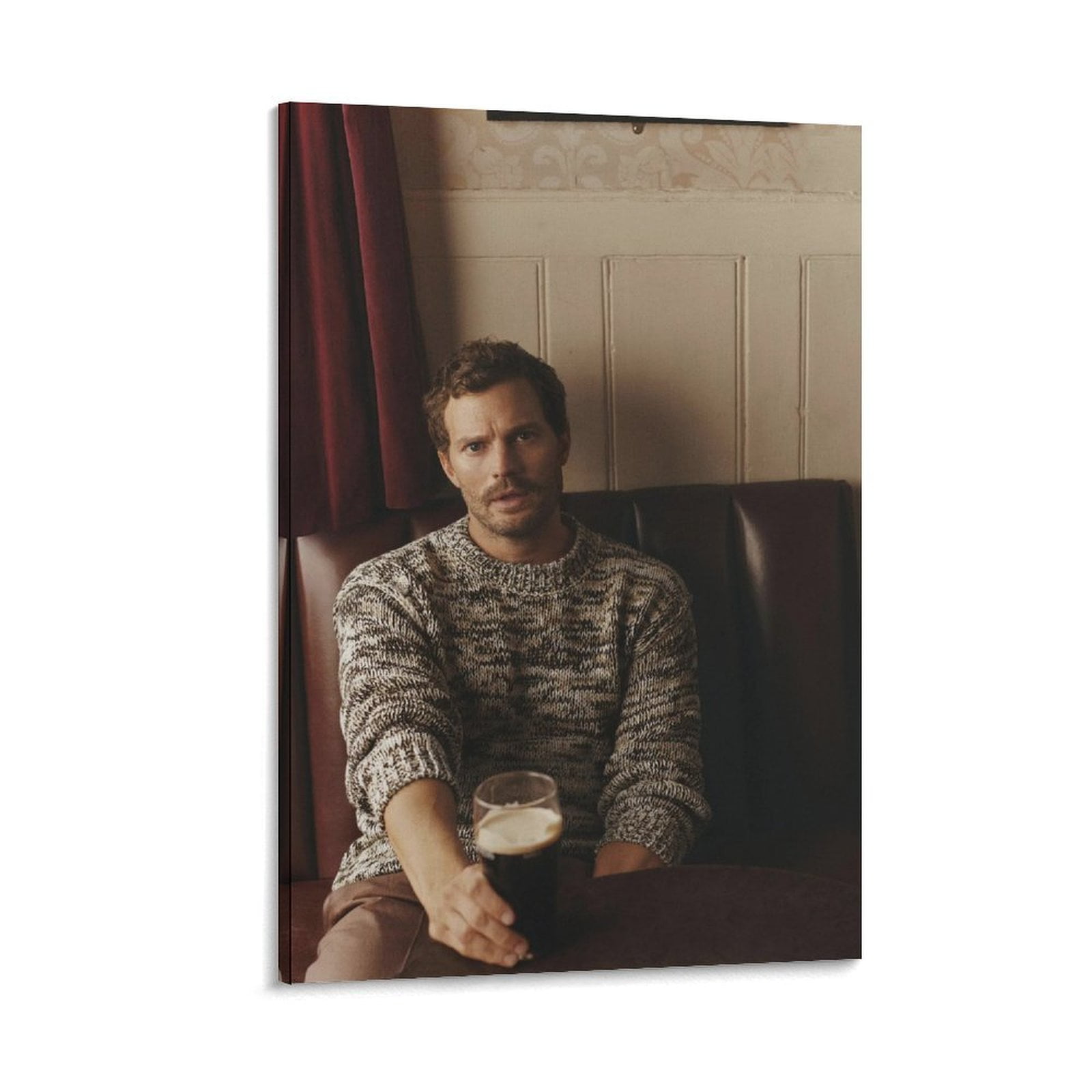 Jamie Dornan Famous Model Poster Gifts Canvas Painting Poster Wall Art ...