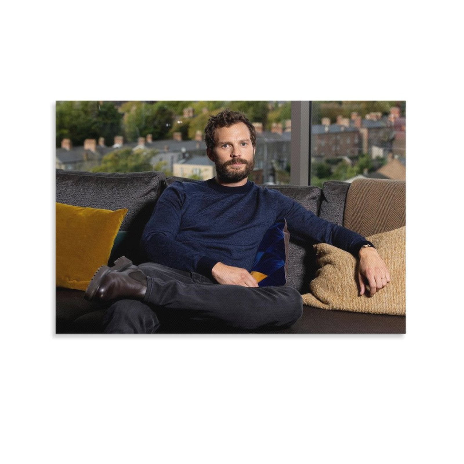 Jamie Dornan Model Actor Poster Home Decor Poster Wall Art Hanging ...