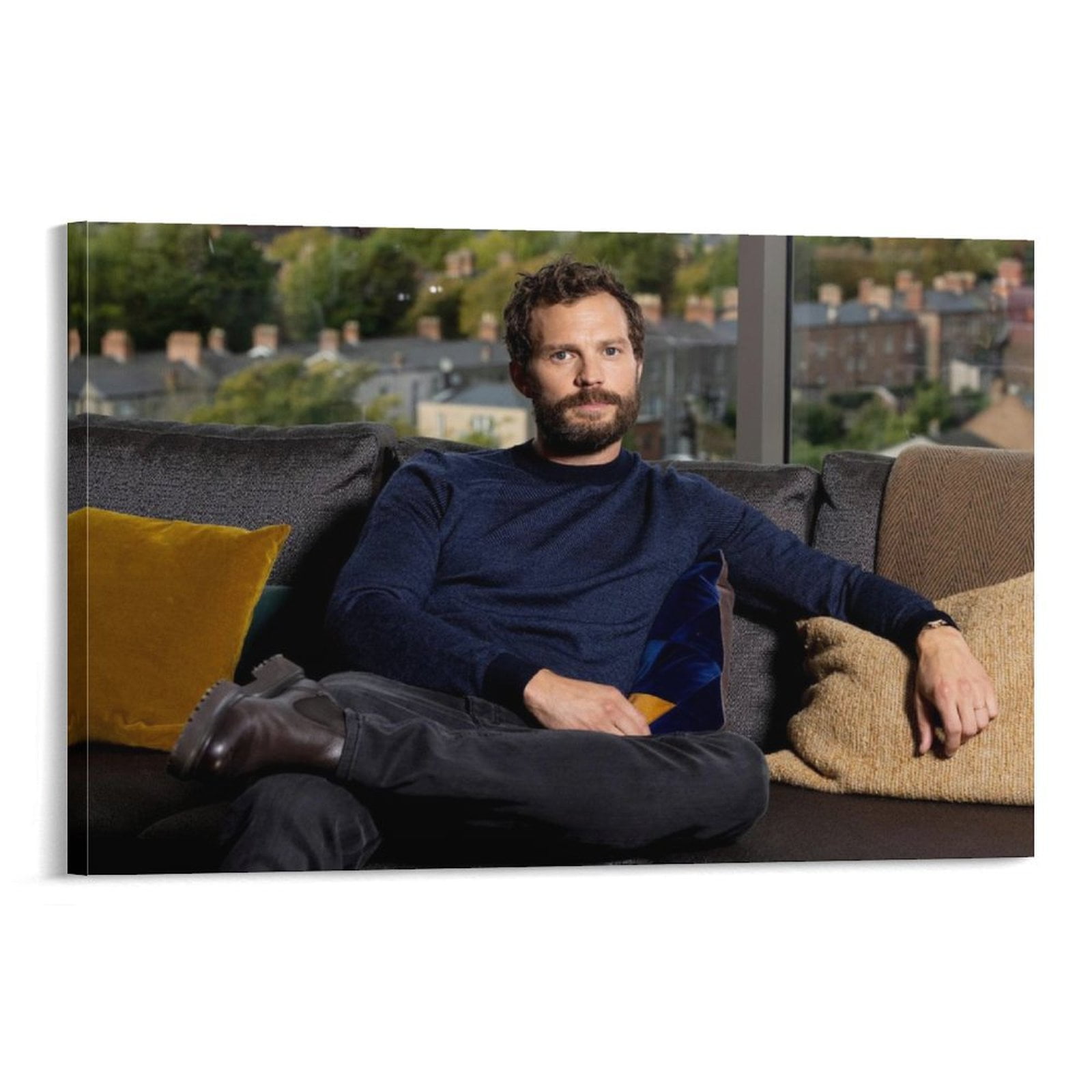 Jamie Dornan Model Actor Poster Wall Art Picture Painting Poster Canvas ...