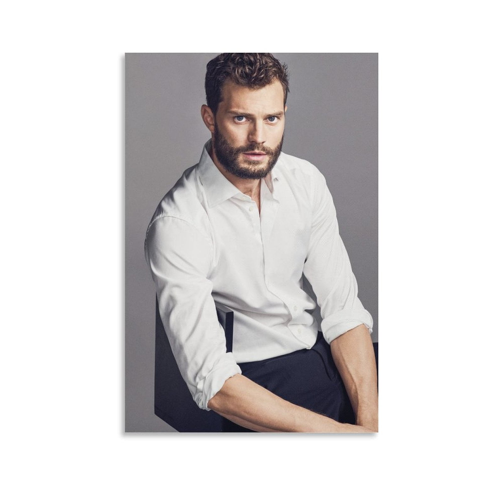 Jamie Dornan Model Ireland Poster Actor Print Photo Art Painting Canvas ...