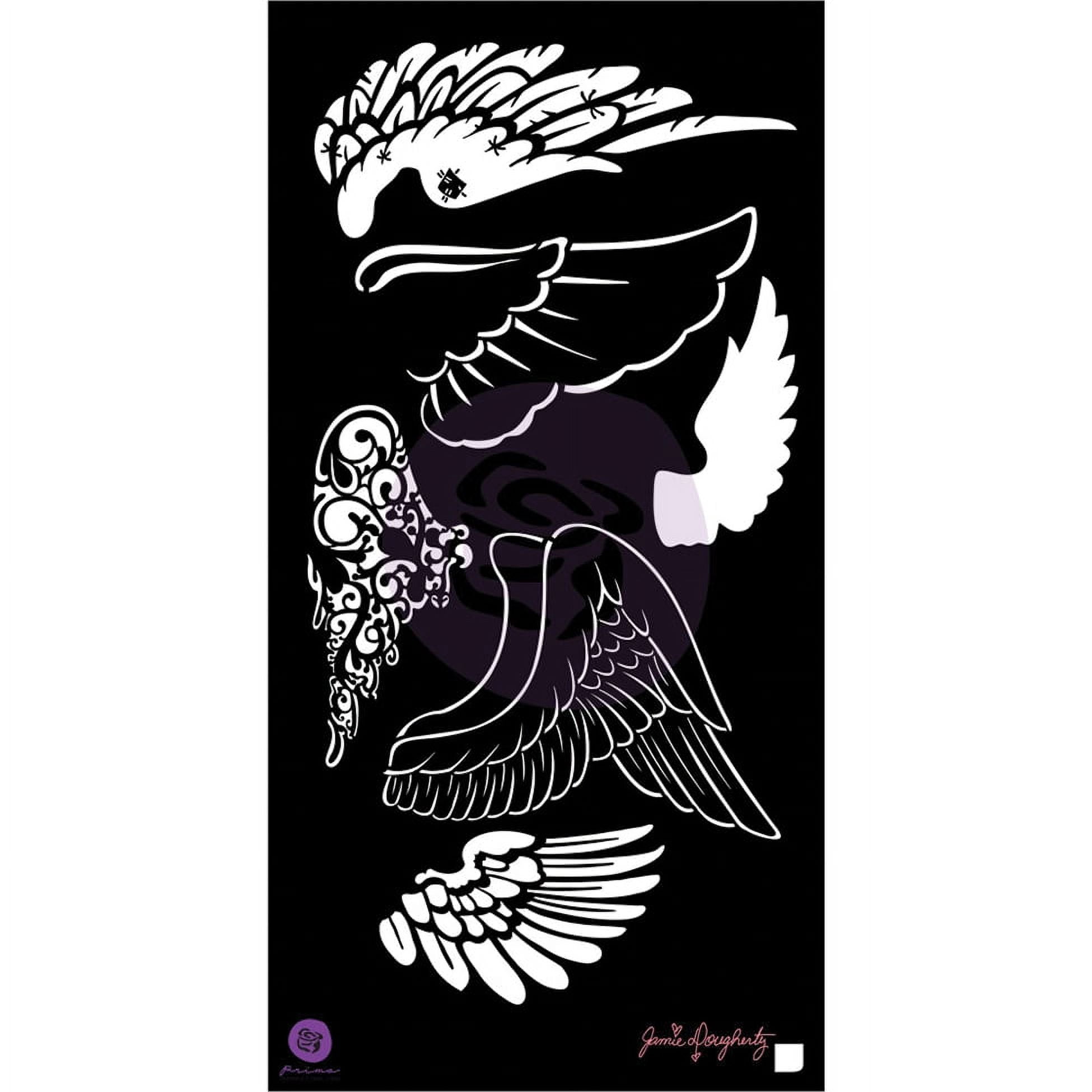 Jamie Doughtery Bloom Stencil 6"x12"-win - Walmart.com