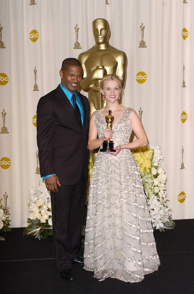 Jamie Foxx, Reese Witherspoon In The Press Room For Oscars 78Th Annual ...