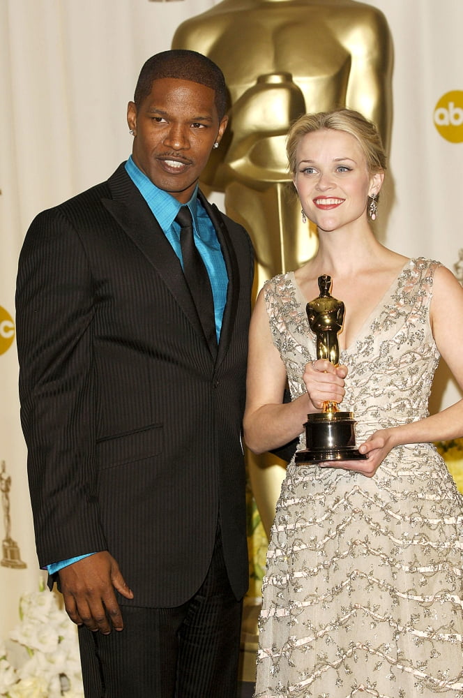 Jamie Foxx, Reese Witherspoon In The Press Room For Oscars 78Th Annual ...