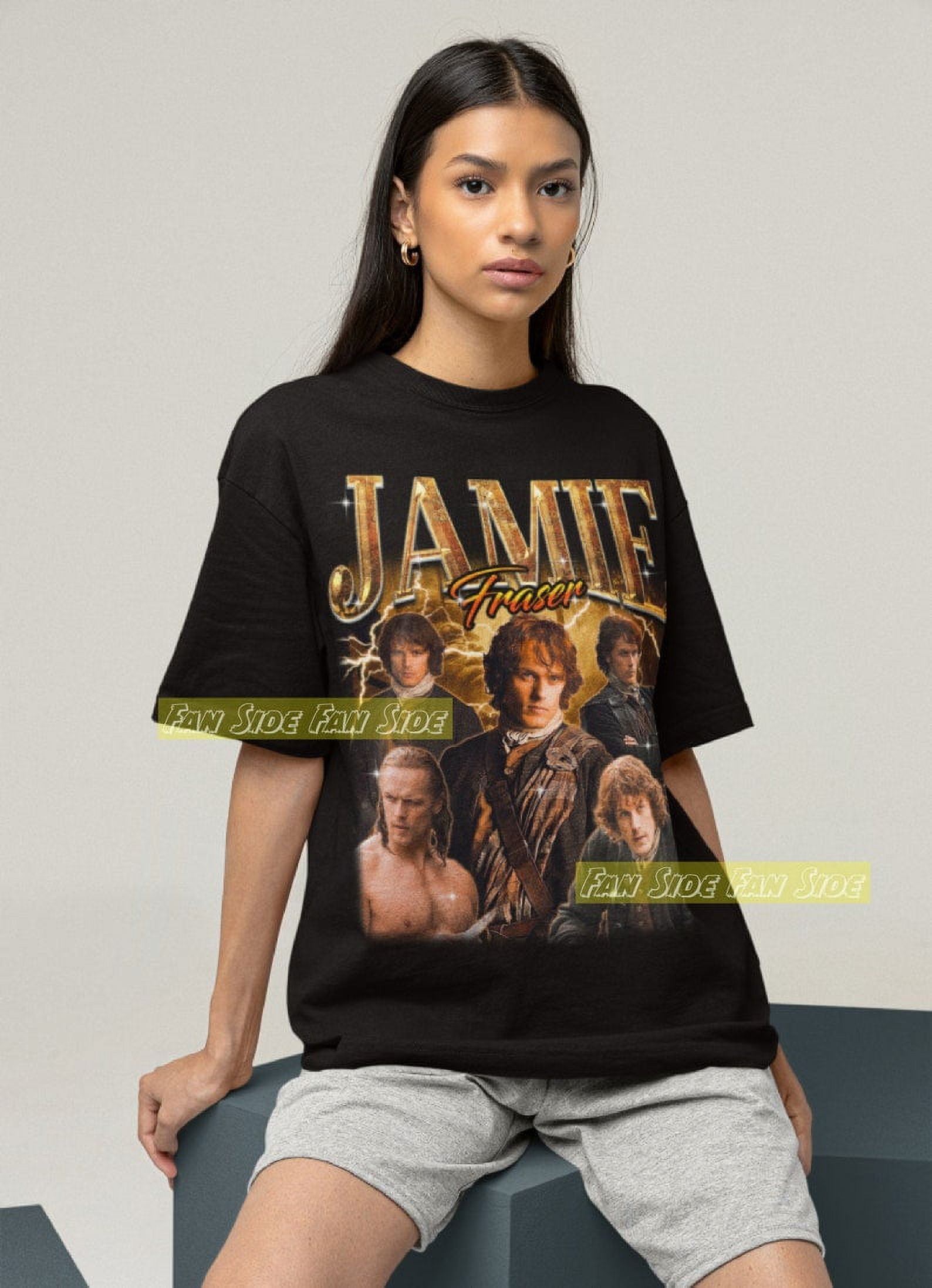 Jamie Fraser Shirt, sam heughan shirt,sam heughan tshirt,sam heughan ...
