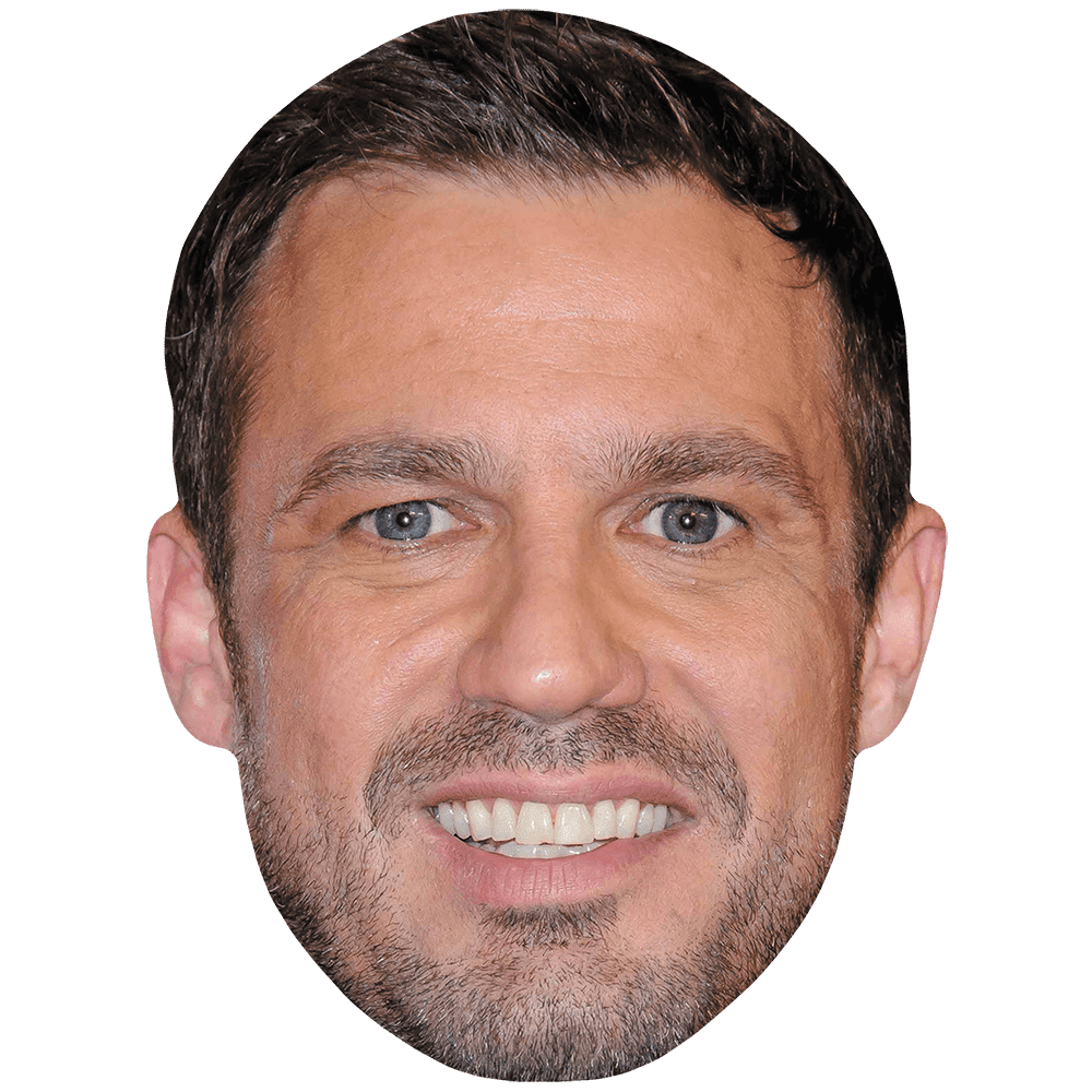 Jamie Lomas (Beard) Flat Cardboard Face - Walmart.com