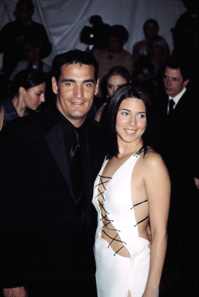 Jamie-Lyn Sigler (Wearing Anne Klein) And Her Fiance At Metropolitan ...