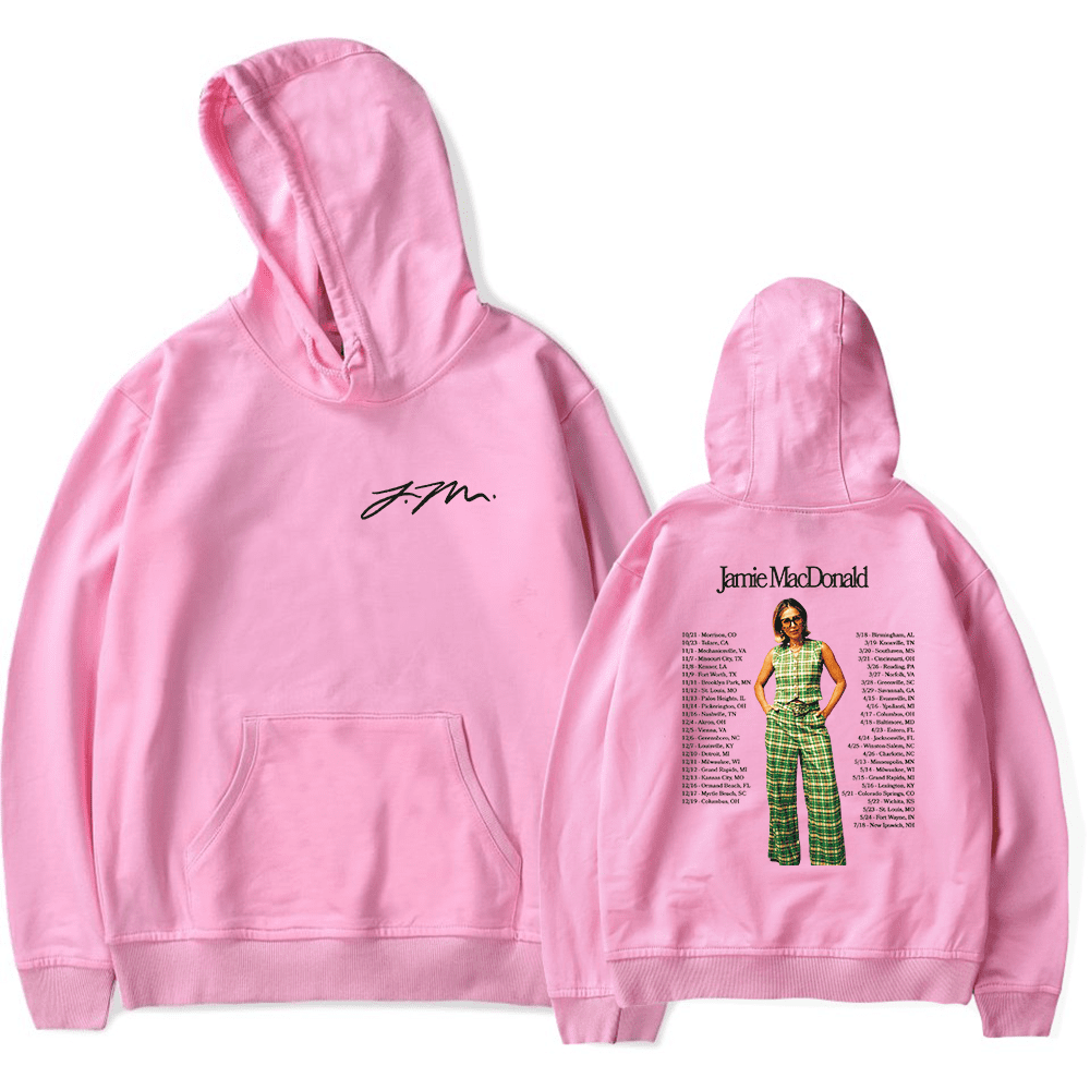 Jamie Macdonald Merch Tour 2026 Hoodie Long Sleeve Album Tour Pullovers ...