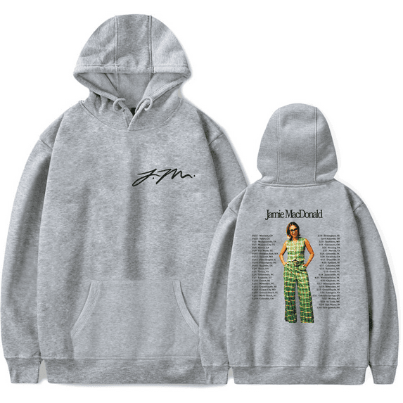 Jamie Macdonald Merch Tour 2026 Hoodie Long Sleeve Album Tour Pullovers ...