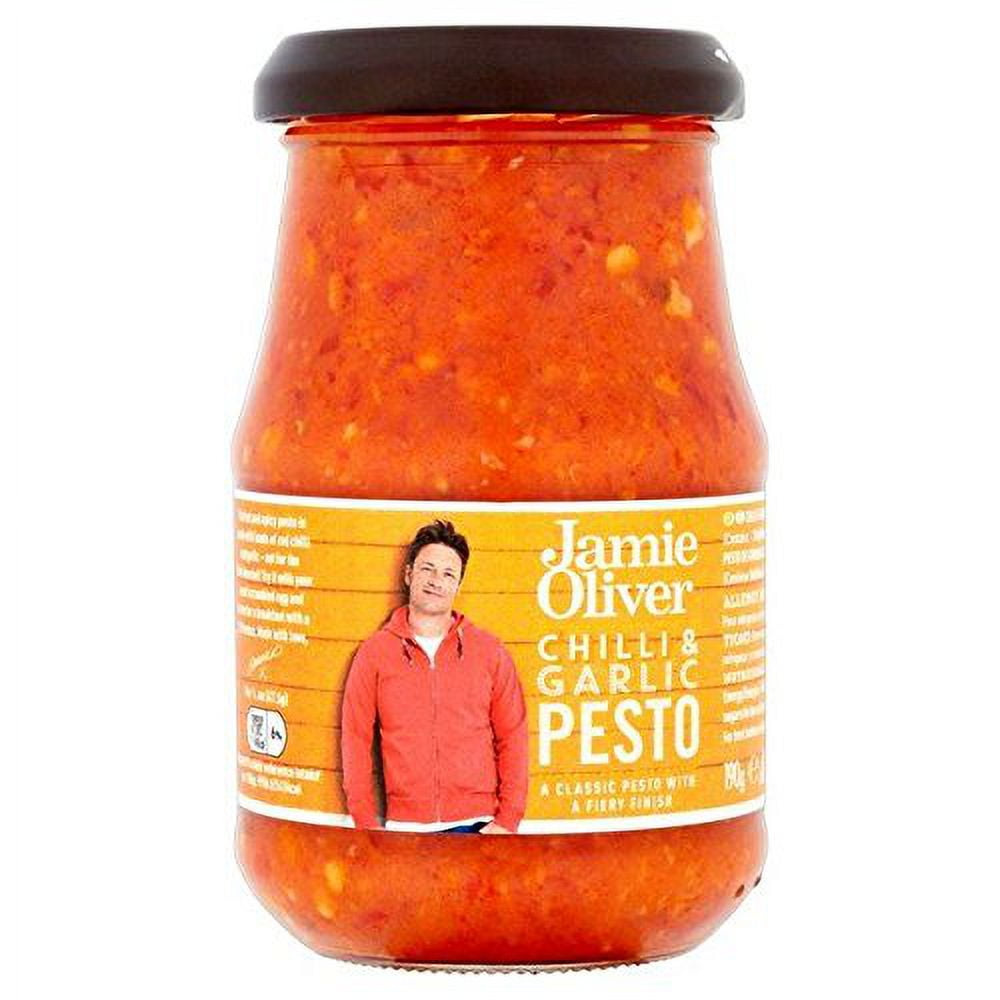 Jamie Oliver Chilli & Garlic Pesto - 190g - Walmart.com