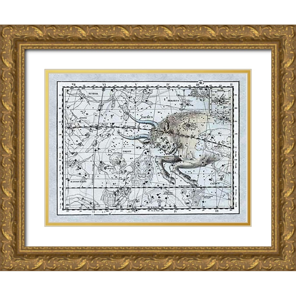 Jamieson, Alexander 14x12 Gold Ornate Wood Framed with Double Matting ...