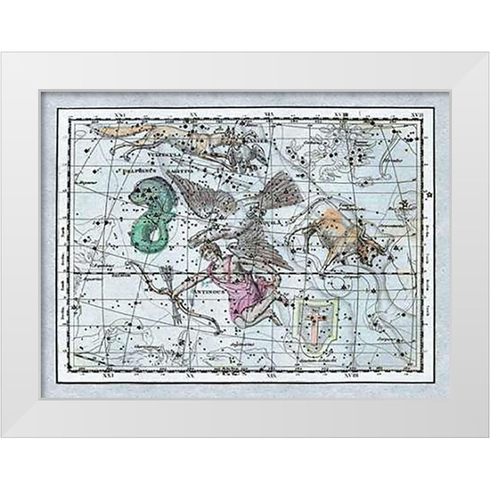 Jamieson, Alexander 18x15 White Modern Wood Framed Museum Art Print ...