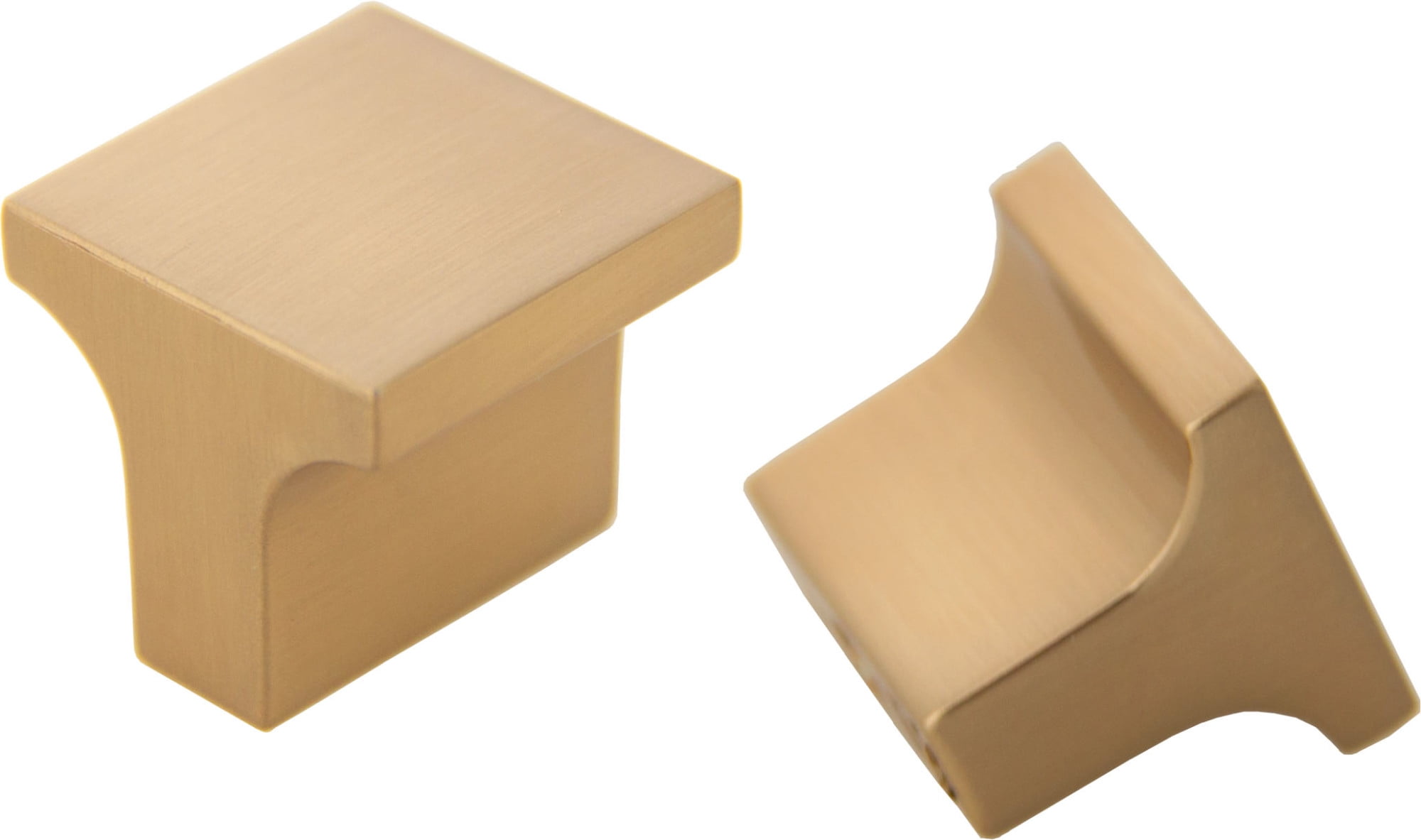 Jamison Collection J343 1" Square Cabinet Knob - Rose Gold - Walmart.com