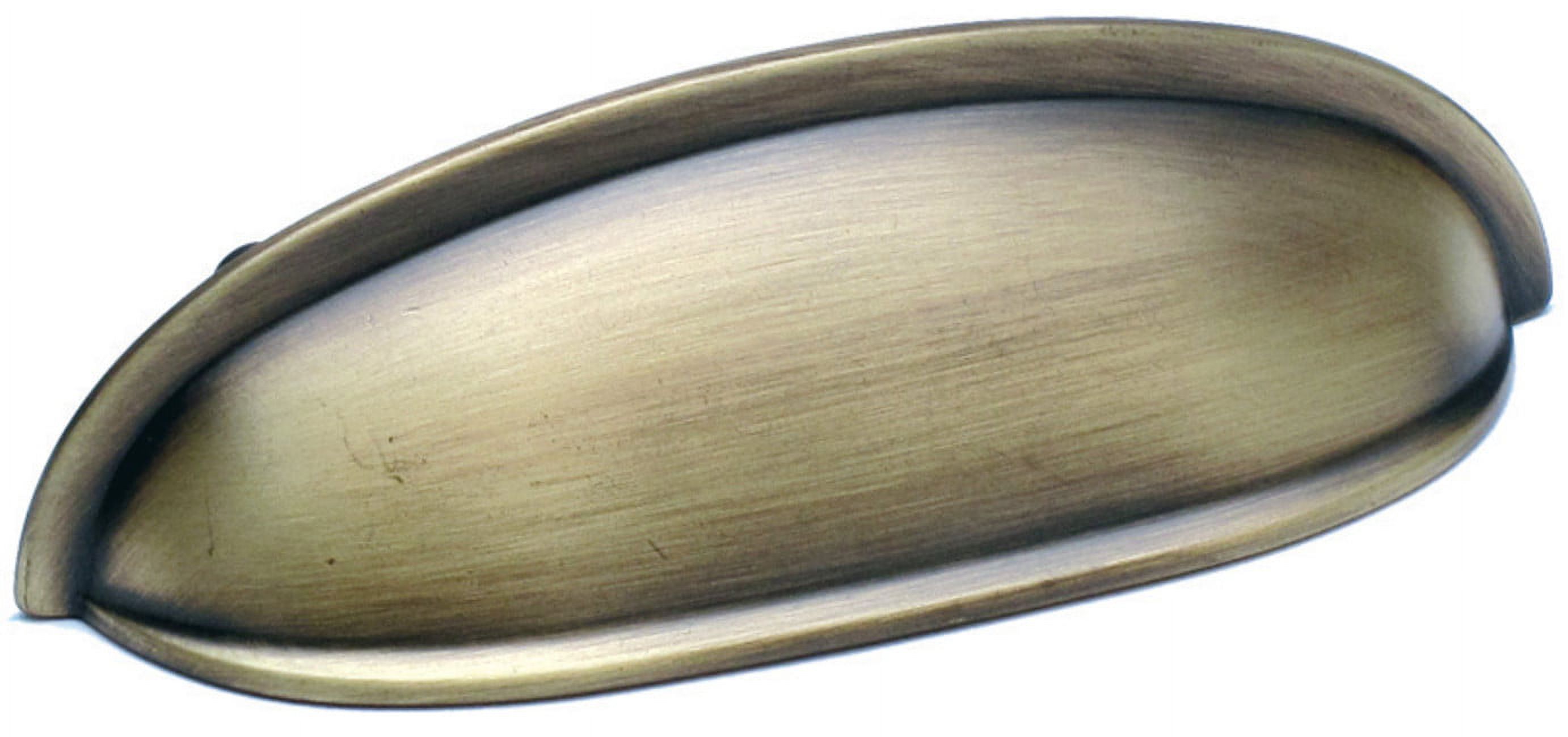 Jamison Collection P80753 3" Center To Center Cup Cabinet Pull - Brass - Walmart.com