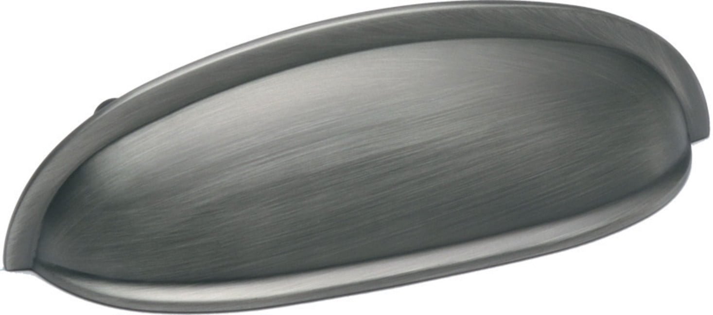Jamison Collection P80753 3" Center To Center Cup Cabinet Pull - Grey ...