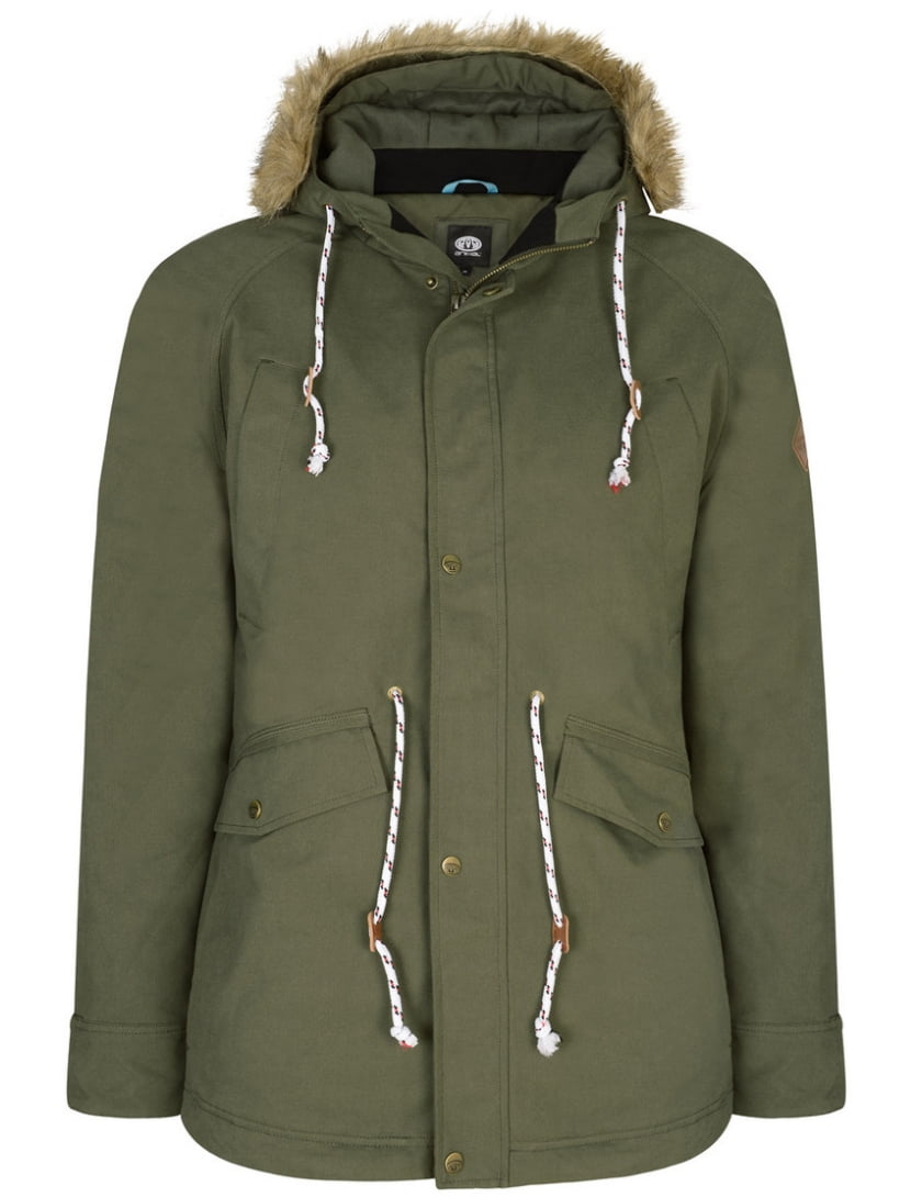 Jamison Parka Jacket [Olive Green] - Walmart.com