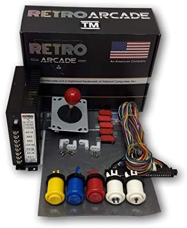 Jamma 60-in-, Mame, Retro PI Classic Arcade Multigame-Multicade Arcade Control kit - Walmart.com